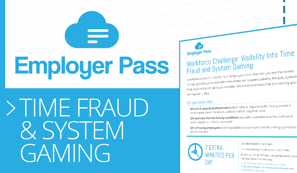 Time Theft & Fraud Factsheet | Employer Pass